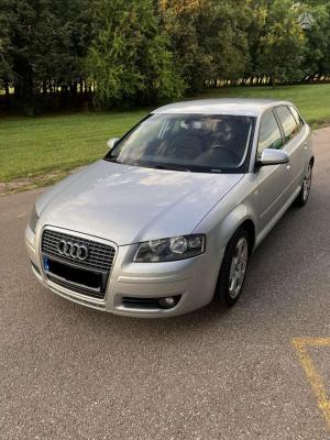 Pelēks Audi A3 2006 Kauņa, ar dzinēja tilpumu 1.90 L un nobraukumu 314 tūkst. km par 1150 €, foto  vietnē AUTOMOTO.COM.LV