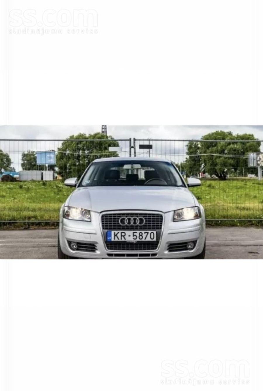 Grey Audi A3 2006 in Valka, with an engine capacity of 2.00 L and mileage of 0 thousand km for 1300 €, photo 1 on AUTOMOTO.COM.LV