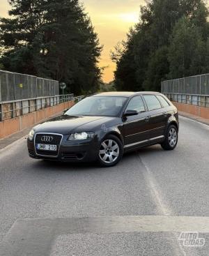 Pelēks Audi A3 2006 Vievis, ar dzinēja tilpumu 2.00 L un nobraukumu 420 tūkst. km par 1400 €, foto  vietnē AUTOMOTO.COM.LV