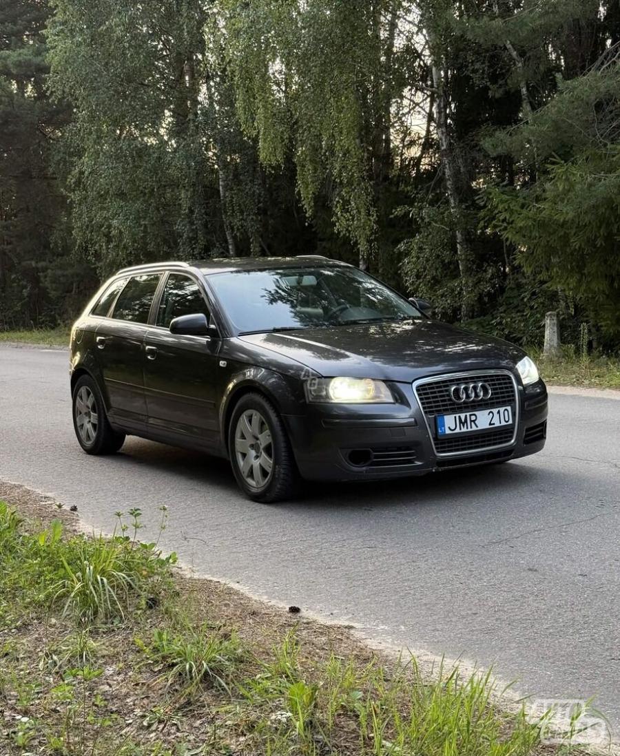 Pelēks Audi A3 2006 Vievis, ar dzinēja tilpumu 2.00 L un nobraukumu 420 tūkst. km par 1400 €, foto 5 vietnē AUTOMOTO.COM.LV