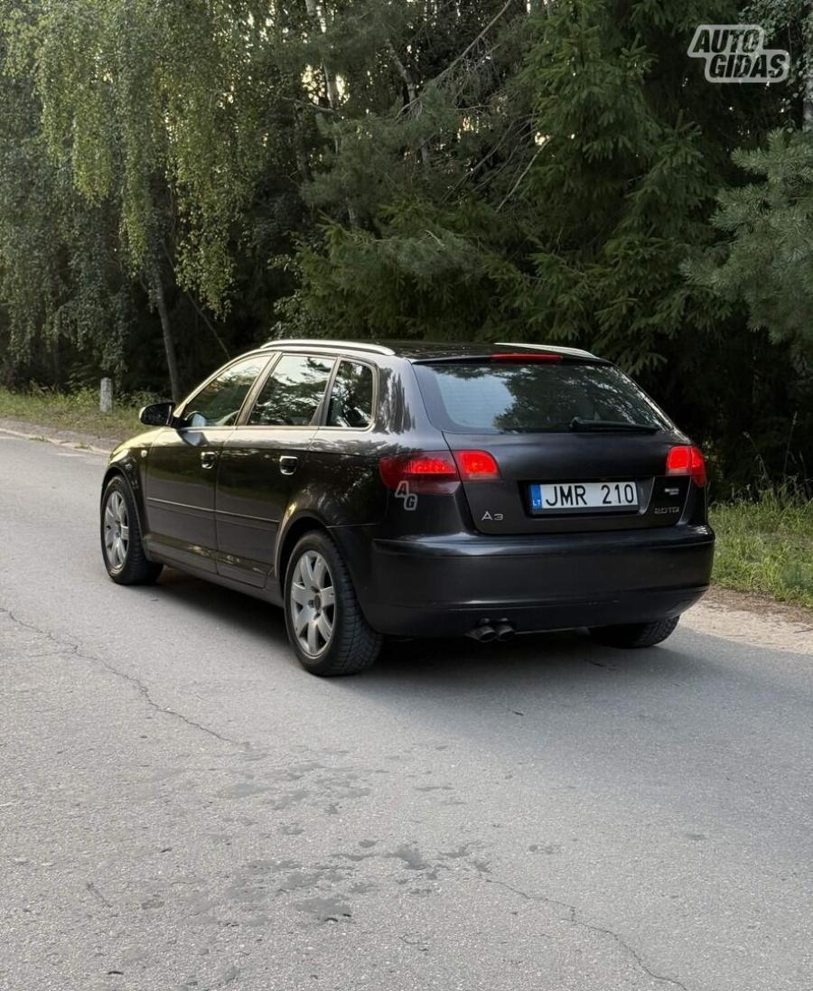 Pelēks Audi A3 2006 Vievis, ar dzinēja tilpumu 2.00 L un nobraukumu 420 tūkst. km par 1400 €, foto 7 vietnē AUTOMOTO.COM.LV