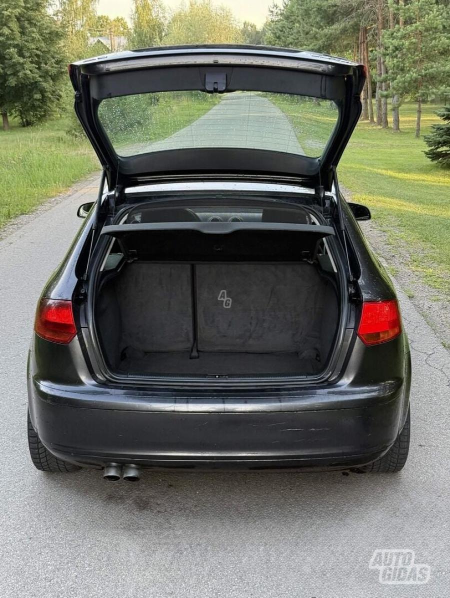 Pelēks Audi A3 2006 Vievis, ar dzinēja tilpumu 2.00 L un nobraukumu 420 tūkst. km par 1400 €, foto 17 vietnē AUTOMOTO.COM.LV