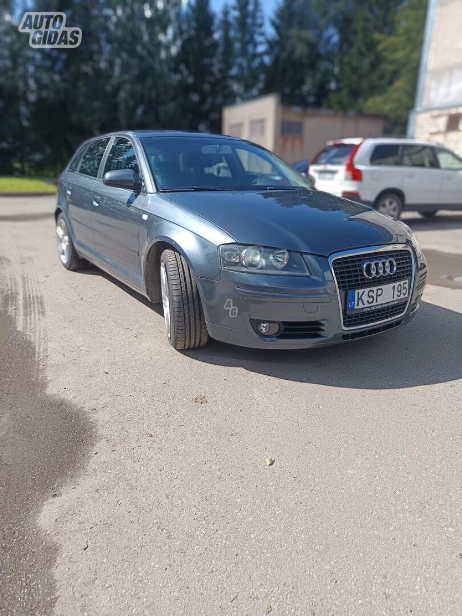Grey Audi A3 2006 in Telschi, with an engine capacity of 2.00 L and mileage of 296 thousand km for 2950 €, photo 1 on AUTOMOTO.COM.LV