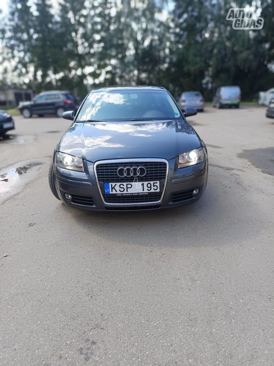 Grey Audi A3 2006 in Telschi, with an engine capacity of 2.00 L and mileage of 296 thousand km for 2950 €, photo 4 on AUTOMOTO.COM.LV