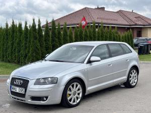 Grey Audi A3 2006 in Vilnius, with an engine capacity of 1.97 L and mileage of 380 thousand km for 3300 €, photo  on AUTOMOTO.COM.LV