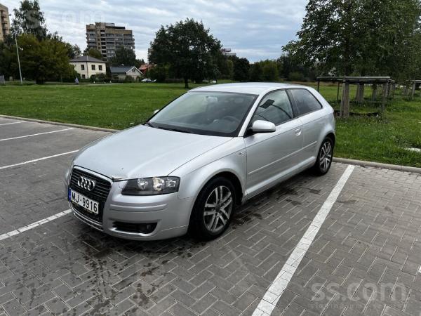 Серый Ауди А3 2006 в Рига, объемом двигателя 1.90 л и пробегом 298 тыс. км за 2550 €, фото 6 на AUTOMOTO.COM.LV