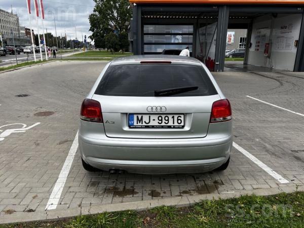Серый Ауди А3 2006 в Рига, объемом двигателя 1.90 л и пробегом 298 тыс. км за 2550 €, фото 7 на AUTOMOTO.COM.LV