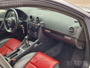 Серый Ауди А3 2006 в Валмиера, объемом двигателя 2.00 л и пробегом 290 тыс. км за 3500 €, фото 13 на AUTOMOTO.COM.LV