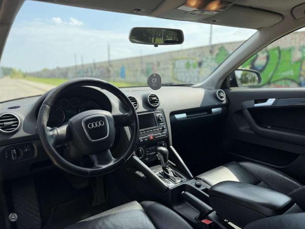 Pelēks Audi A3 2006 Kauņa, ar dzinēja tilpumu 1.97 L un nobraukumu 350 tūkst. km par 2399 €, foto 9 vietnē AUTOMOTO.COM.LV