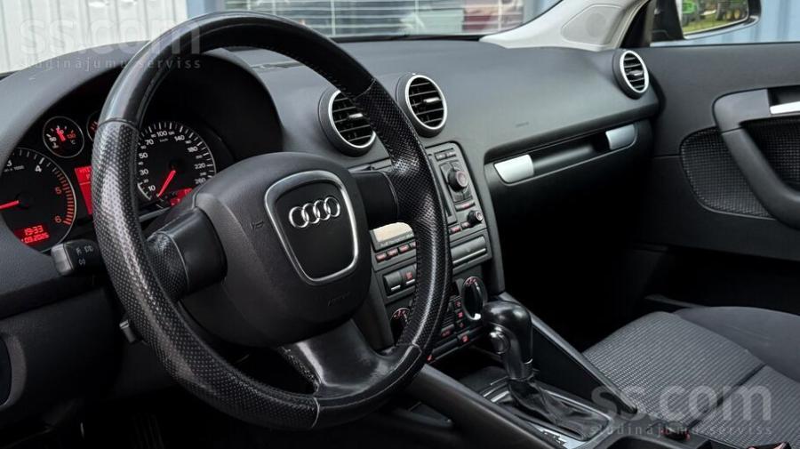 Pelēks Audi A3 2006 Rīga, ar dzinēja tilpumu 2.00 L un nobraukumu 310 tūkst. km par 2950 €, foto 12 vietnē AUTOMOTO.COM.LV