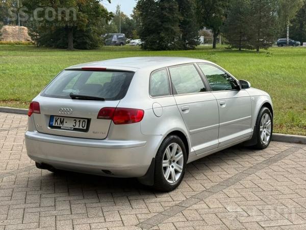 Grey Audi A3 2006 in Riga, with an engine capacity of 2.00 L and mileage of 0 thousand km for 2590 €, photo 6 on AUTOMOTO.COM.LV