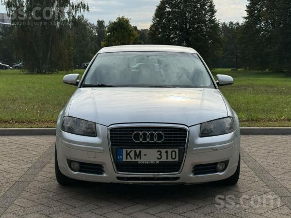 Grey Audi A3 2006 in Riga, with an engine capacity of 2.00 L and mileage of 0 thousand km for 2590 €, photo 7 on AUTOMOTO.COM.LV