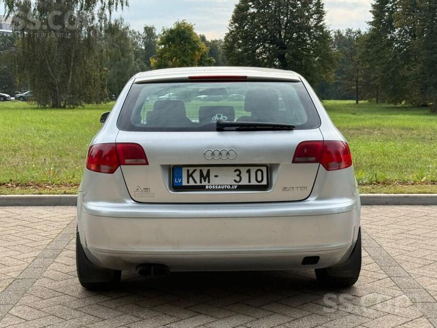 Серый Ауди А3 2006 в Рига, объемом двигателя 2.00 л и пробегом 0 тыс. км за 2590 €, фото 8 на AUTOMOTO.COM.LV
