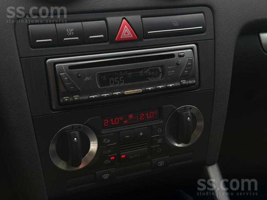 Серый Ауди А3 2006 в Рига, объемом двигателя 2.00 л и пробегом 0 тыс. км за 2590 €, фото 15 на AUTOMOTO.COM.LV