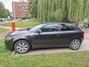 Grey Audi A3 2006 in Kaunas, with an engine capacity of 1.90 L and mileage of 334 thousand km for 1500 €, photo 3 on AUTOMOTO.COM.LV