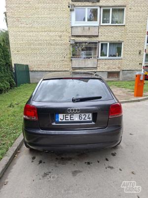 Grey Audi A3 2006 in Kaunas, with an engine capacity of 1.90 L and mileage of 334 thousand km for 1500 €, photo 5 on AUTOMOTO.COM.LV