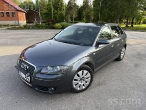 Grey Audi A3 2007 in Talsi, with an engine capacity of 2.00 L and mileage of 298 thousand km for 4200 €, photo 2 on AUTOMOTO.COM.LV