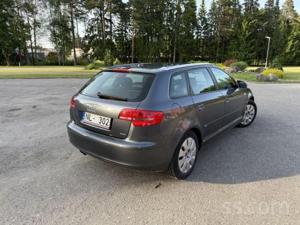 Grey Audi A3 2007 in Talsi, with an engine capacity of 2.00 L and mileage of 298 thousand km for 4200 €, photo 3 on AUTOMOTO.COM.LV