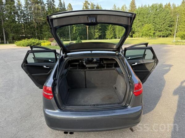 Grey Audi A3 2007 in Talsi, with an engine capacity of 2.00 L and mileage of 298 thousand km for 4200 €, photo 7 on AUTOMOTO.COM.LV