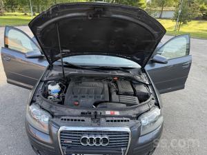 Grey Audi A3 2007 in Talsi, with an engine capacity of 2.00 L and mileage of 298 thousand km for 4200 €, photo 9 on AUTOMOTO.COM.LV