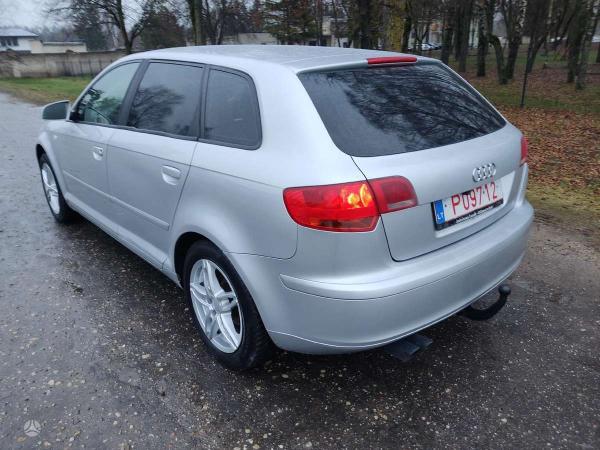 Pelēks Audi A3 2007 Prienai, ar dzinēja tilpumu 2.00 L un nobraukumu 265 tūkst. km par 3200 €, foto 2 vietnē AUTOMOTO.COM.LV