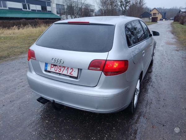 Pelēks Audi A3 2007 Prienai, ar dzinēja tilpumu 2.00 L un nobraukumu 265 tūkst. km par 3200 €, foto 6 vietnē AUTOMOTO.COM.LV