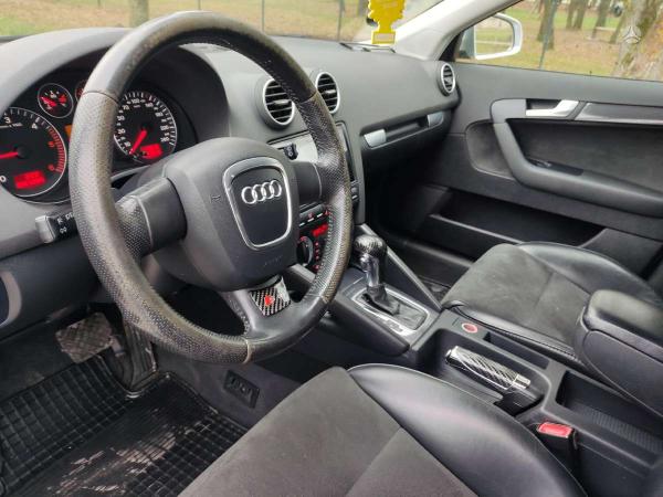 Pelēks Audi A3 2007 Prienai, ar dzinēja tilpumu 2.00 L un nobraukumu 265 tūkst. km par 3200 €, foto 8 vietnē AUTOMOTO.COM.LV