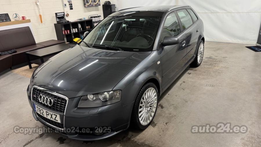 Pelēks Audi A3 2007 Tallina, ar dzinēja tilpumu 2.00 L un nobraukumu 262 tūkst. km par 5999 €, foto 1 vietnē AUTOMOTO.COM.LV