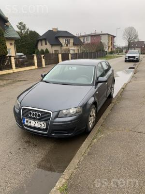 Grey Audi A3 2007 in Riga, with an engine capacity of 1.80 L and mileage of 181 thousand km for 3100 €, photo 7 on AUTOMOTO.COM.LV