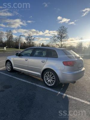 Grey Audi A3 2007 in Riga, with an engine capacity of 2.00 L and mileage of 335 thousand km for 2800 €, photo 3 on AUTOMOTO.COM.LV