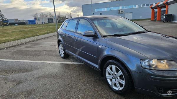 Pelēks Audi A3 2007 Marijampole, ar dzinēja tilpumu 1.80 L un nobraukumu 280 tūkst. km par 2500 €, foto 2 vietnē AUTOMOTO.COM.LV