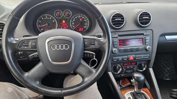 Pelēks Audi A3 2007 Marijampole, ar dzinēja tilpumu 1.80 L un nobraukumu 280 tūkst. km par 2500 €, foto 5 vietnē AUTOMOTO.COM.LV