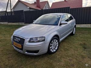 Pelēks Audi A3 2007 Kėdainiai, ar dzinēja tilpumu 1.90 L un nobraukumu 290 tūkst. km par 2799 €, foto  vietnē AUTOMOTO.COM.LV