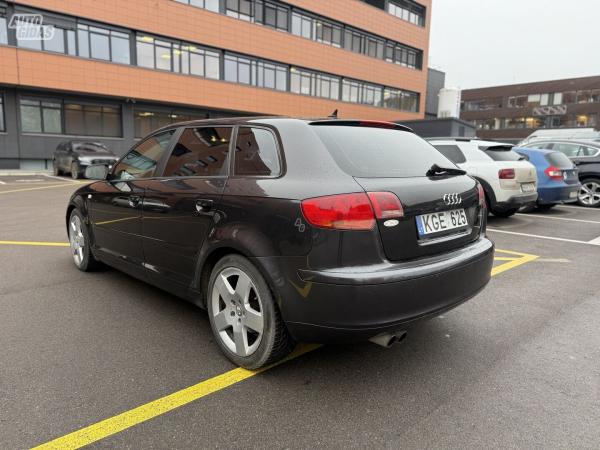 Pelēks Audi A3 2007 Viļņa, ar dzinēja tilpumu 2.00 L un nobraukumu 322 tūkst. km par 3450 €, foto 3 vietnē AUTOMOTO.COM.LV
