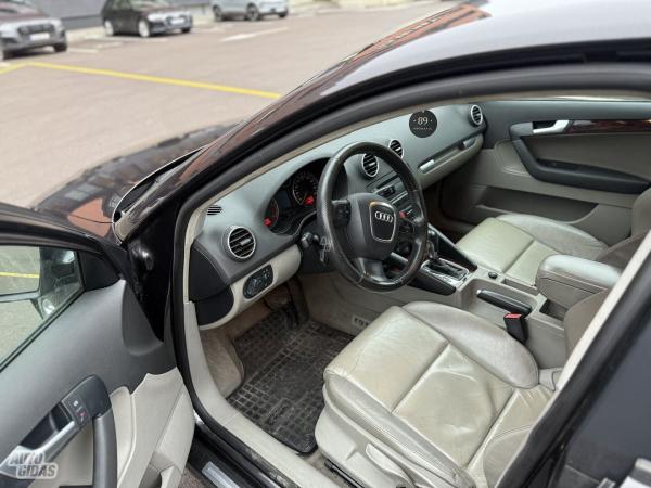 Pelēks Audi A3 2007 Viļņa, ar dzinēja tilpumu 2.00 L un nobraukumu 322 tūkst. km par 3450 €, foto 7 vietnē AUTOMOTO.COM.LV