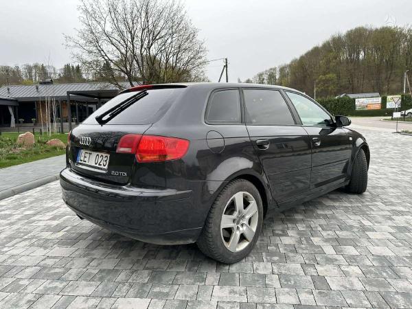 Grey Audi A3 2007 in Kaunas, with an engine capacity of 2.00 L and mileage of 334 thousand km for 2800 €, photo 2 on AUTOMOTO.COM.LV