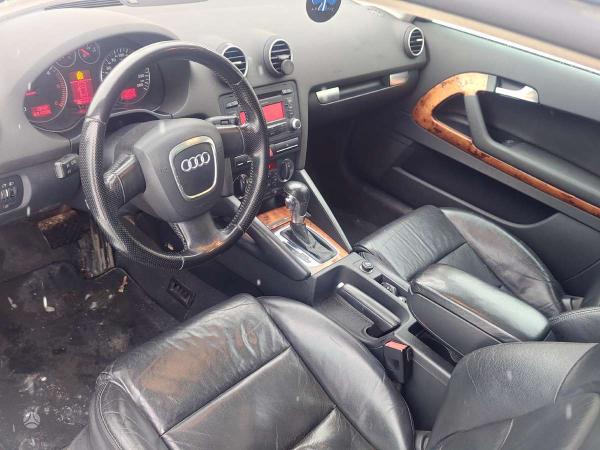 Pelēks Audi A3 2007 Viļņa, ar dzinēja tilpumu 1.90 L un nobraukumu 230 tūkst. km par 1950 €, foto 9 vietnē AUTOMOTO.COM.LV