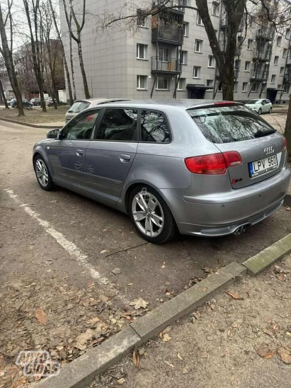 Grey Audi A3 2007 in Vilnius, with an engine capacity of 2.00 L and mileage of 321 thousand km for 3200 €, photo 2 on AUTOMOTO.COM.LV