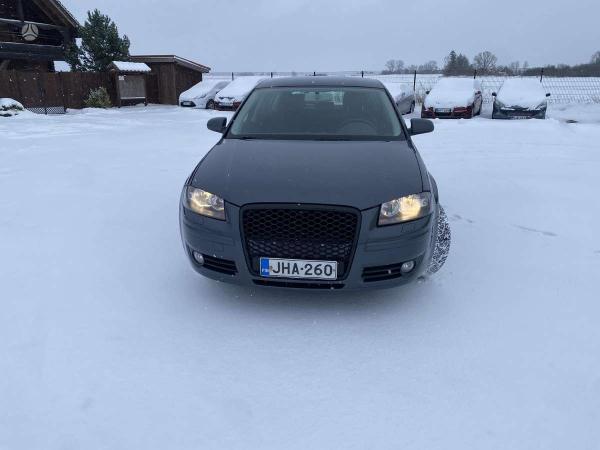 Grey Audi A3 2007 in Siauliai, with an engine capacity of 1.60 L and mileage of 225 thousand km for 2600 €, photo 1 on AUTOMOTO.COM.LV