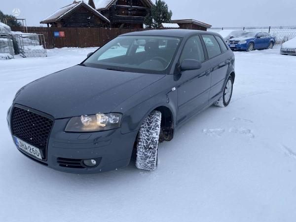 Grey Audi A3 2007 in Siauliai, with an engine capacity of 1.60 L and mileage of 225 thousand km for 2600 €, photo 2 on AUTOMOTO.COM.LV