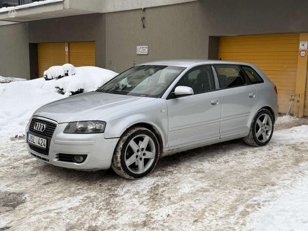 Pelēks Audi A3 2007 Viļņa, ar dzinēja tilpumu 1.97 L un nobraukumu 310 tūkst. km par 2900 €, foto 2 vietnē AUTOMOTO.COM.LV