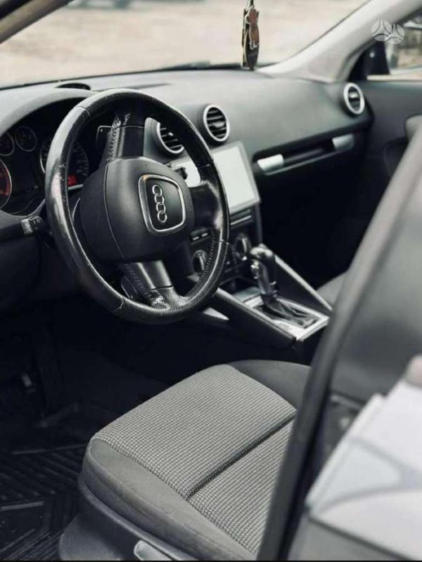 Pelēks Audi A3 2007 Viļņa, ar dzinēja tilpumu 2.00 L un nobraukumu 251 tūkst. km par 3500 €, foto 5 vietnē AUTOMOTO.COM.LV