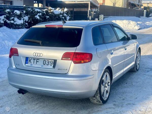 Pelēks Audi A3 2007 Viļņa, ar dzinēja tilpumu 1.97 L un nobraukumu 350 tūkst. km par 2650 €, foto 5 vietnē AUTOMOTO.COM.LV