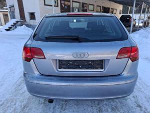 Grey Audi A3 2007 in Utena, with an engine capacity of 1.60 L and mileage of 280 thousand km for 2600 €, photo 6 on AUTOMOTO.COM.LV