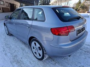 Grey Audi A3 2007 in Utena, with an engine capacity of 1.60 L and mileage of 280 thousand km for 2600 €, photo 7 on AUTOMOTO.COM.LV