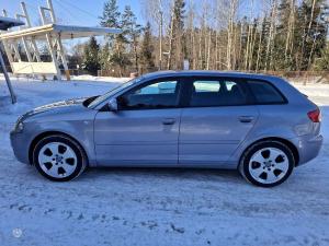 Grey Audi A3 2007 in Utena, with an engine capacity of 1.60 L and mileage of 280 thousand km for 2600 €, photo 9 on AUTOMOTO.COM.LV