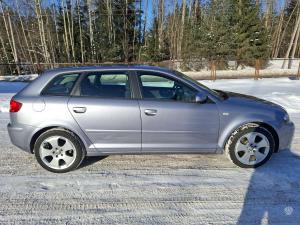 Grey Audi A3 2007 in Utena, with an engine capacity of 1.60 L and mileage of 280 thousand km for 2600 €, photo 18 on AUTOMOTO.COM.LV