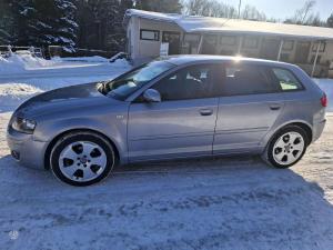 Grey Audi A3 2007 in Utena, with an engine capacity of 1.60 L and mileage of 280 thousand km for 2600 €, photo 21 on AUTOMOTO.COM.LV