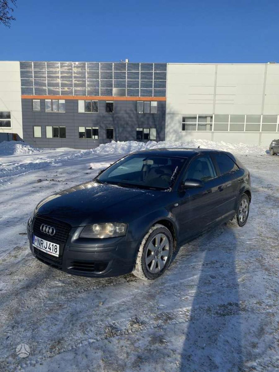 Pelēks Audi A3 2007 Viļņa, ar dzinēja tilpumu 1.97 L un nobraukumu 335 tūkst. km par 2800 €, foto 1 vietnē AUTOMOTO.COM.LV