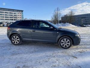 Pelēks Audi A3 2007 Viļņa, ar dzinēja tilpumu 1.97 L un nobraukumu 335 tūkst. km par 2800 €, foto 3 vietnē AUTOMOTO.COM.LV